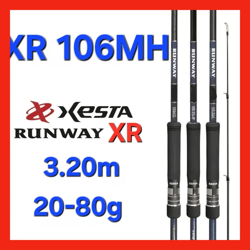 XESTA - Shore Jigging RUNWAY XR 106MH 3.20m/20-80g